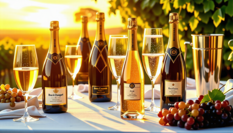 Quelles sont les principales marques de champagne